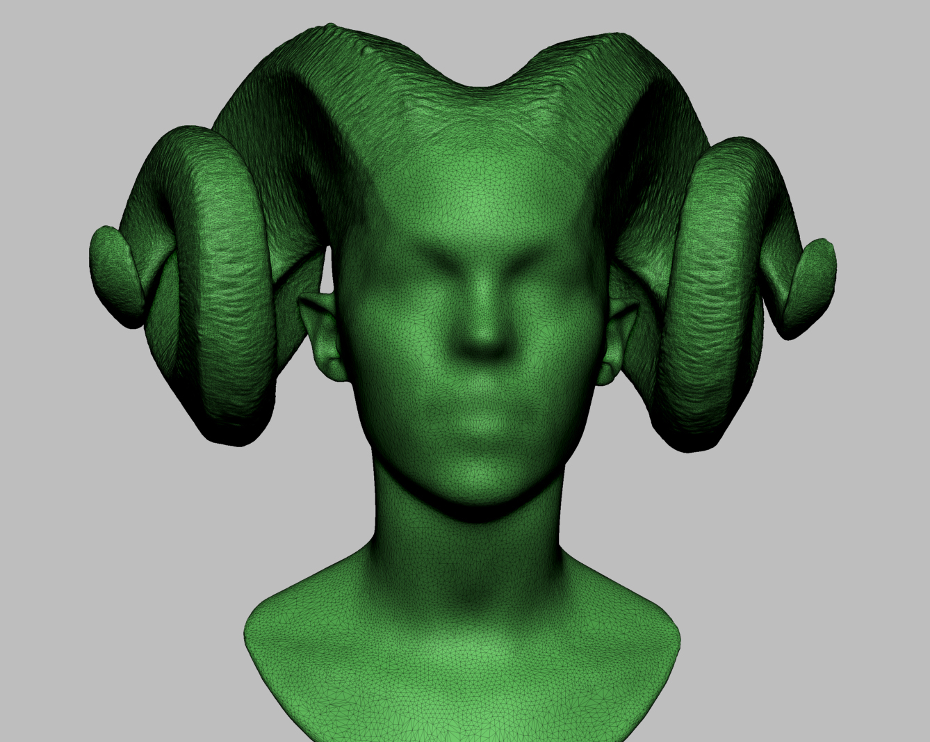 3D horn 3dprint stl model - TurboSquid 1453337