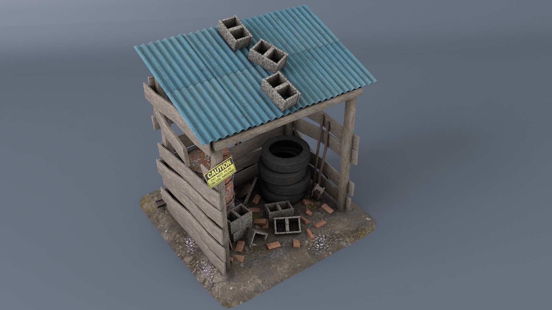 Scrap asset model - TurboSquid 1453369