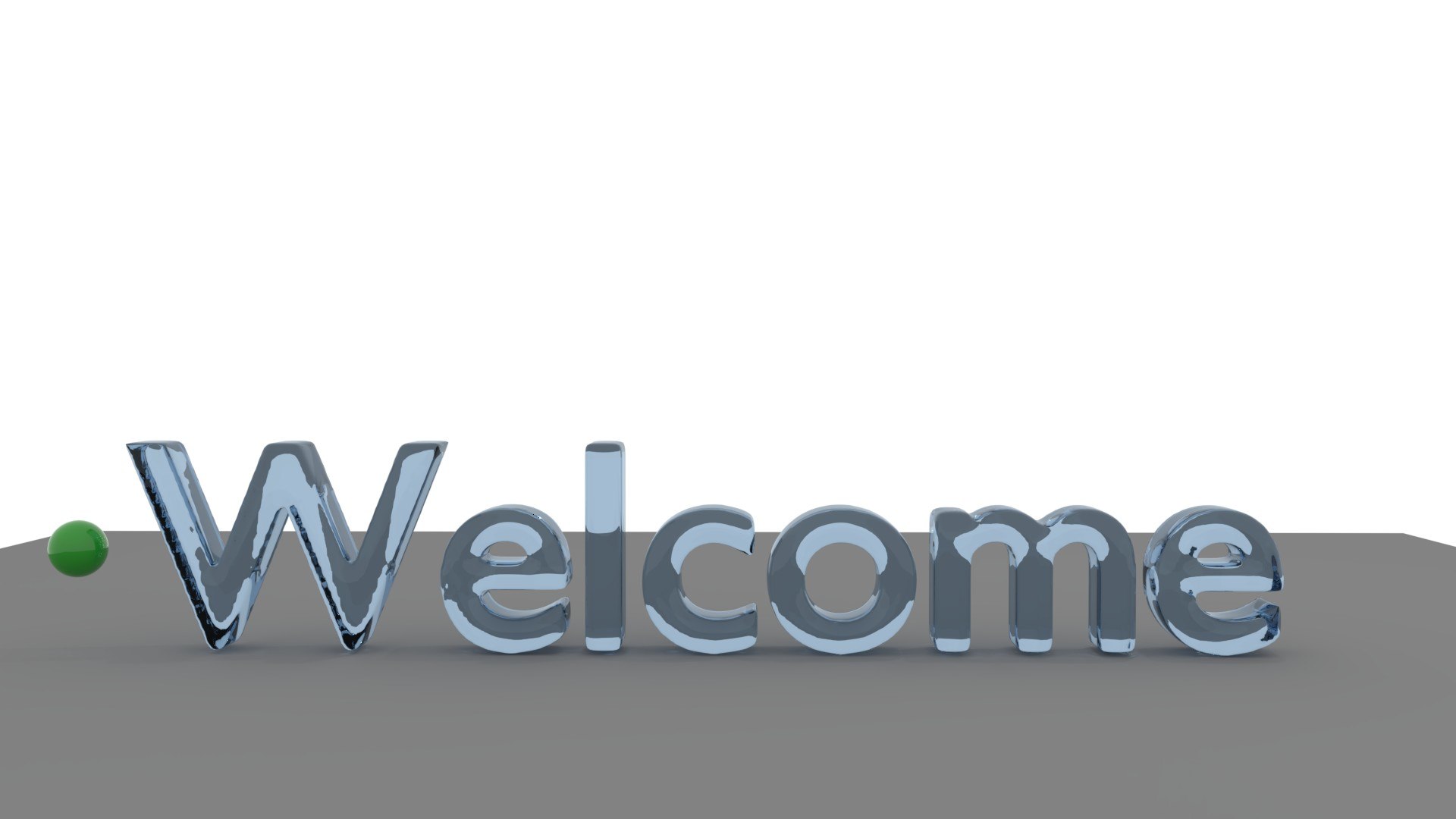 3D liquid welcome text animation model - TurboSquid 1453432