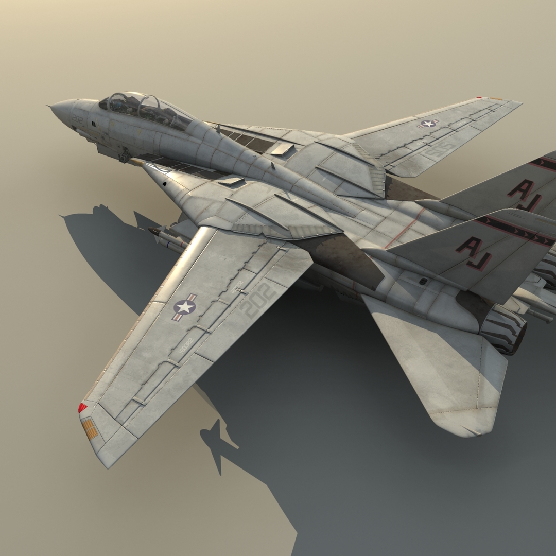 f14 tomcat 3d model