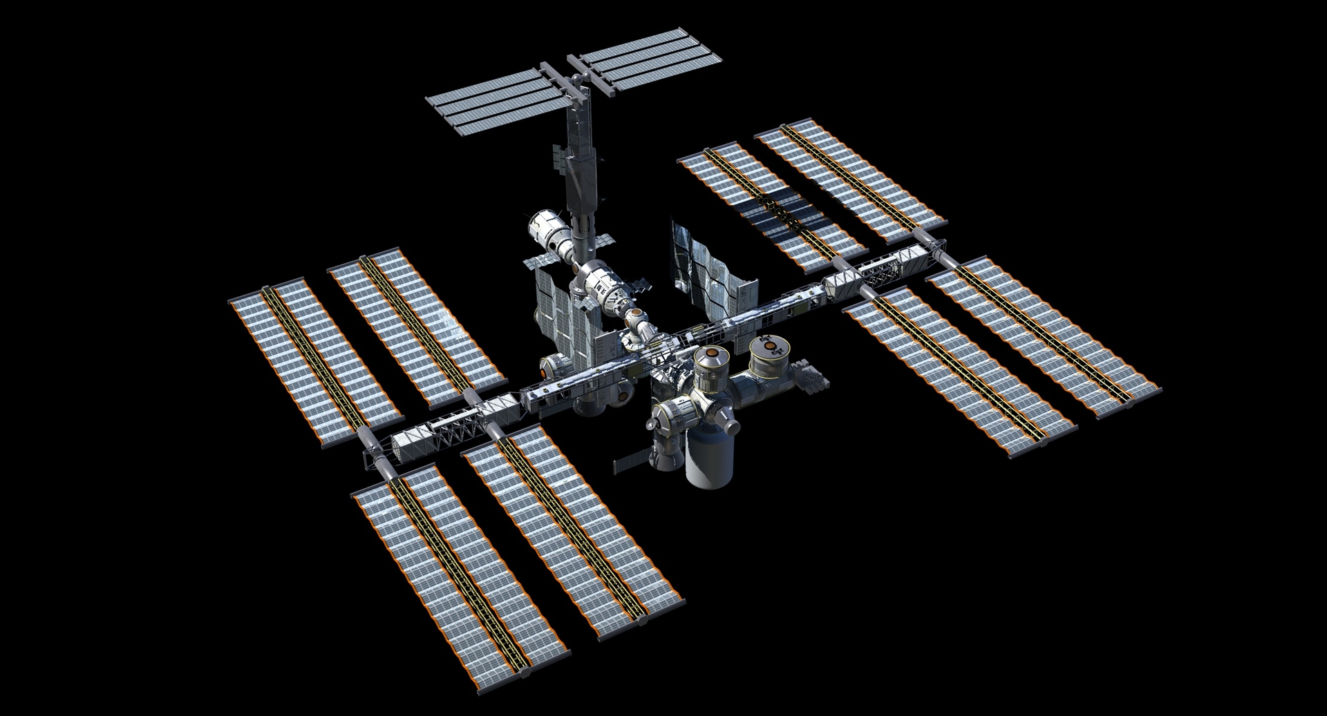 iss 3d model