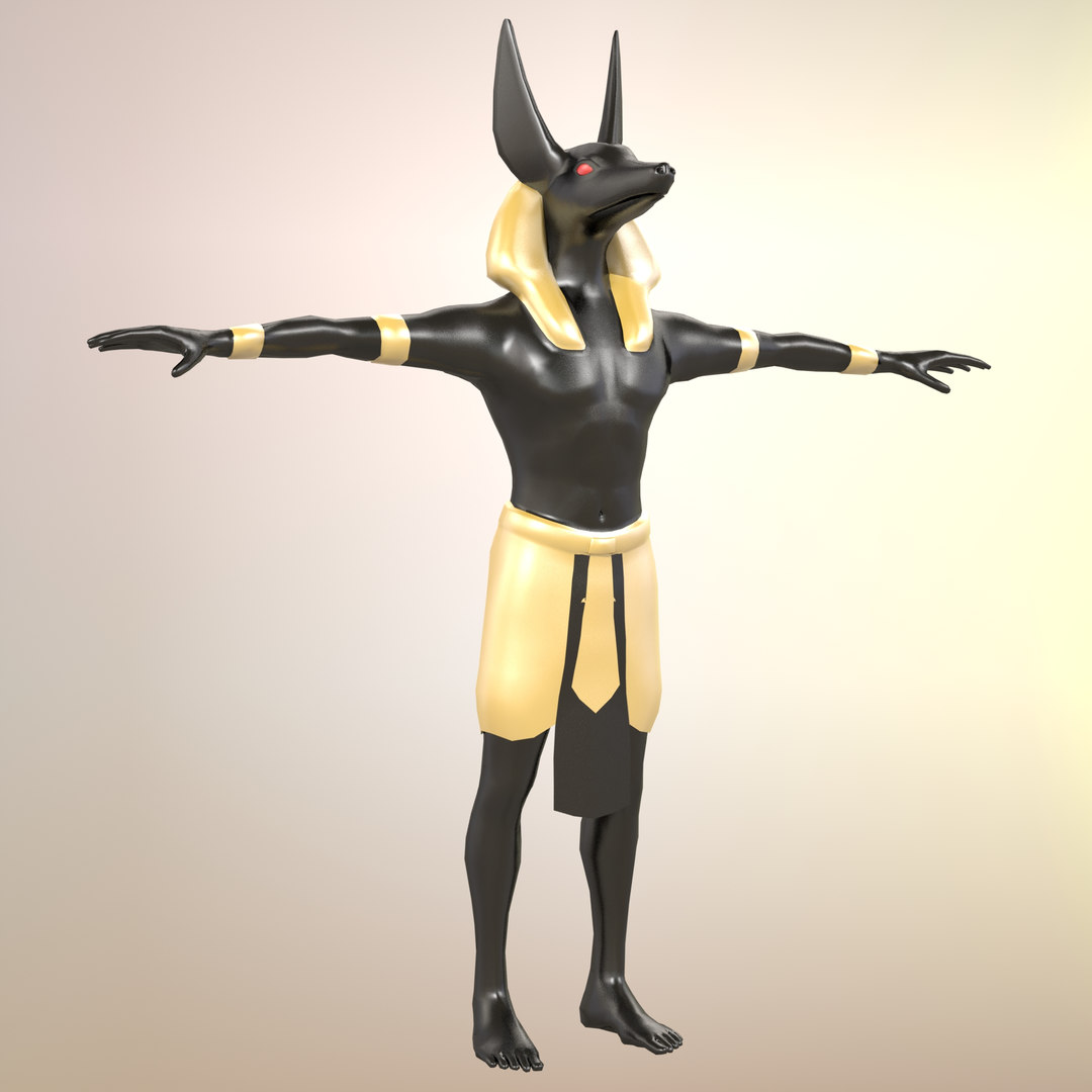 Anubis 3D - TurboSquid 1453548