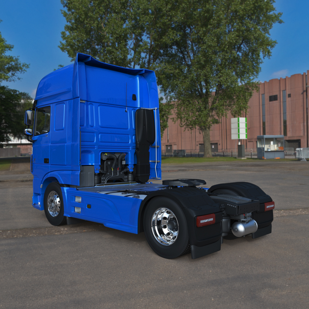 Modelo DAF XF Semi Truck (2020) Modelo 3D - TurboSquid 1453531