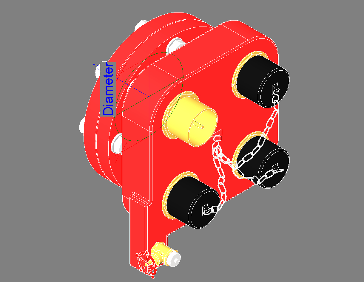 Building Revit Family Breeching Inlet