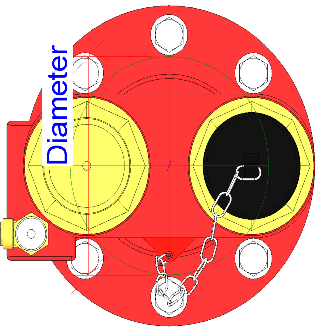 Building Revit Family Breeching Inlet