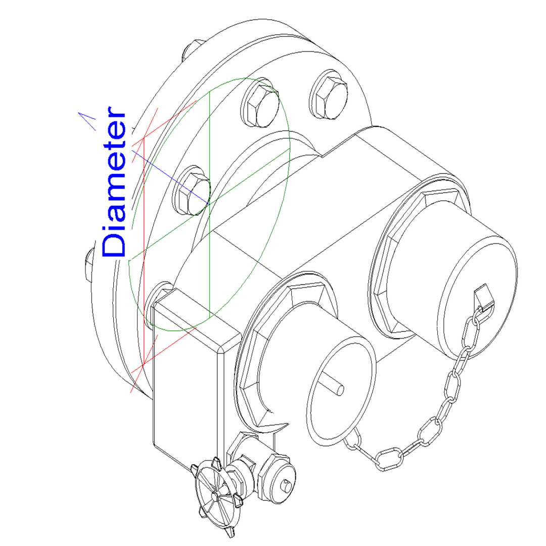 Building Revit Family Breeching Inlet