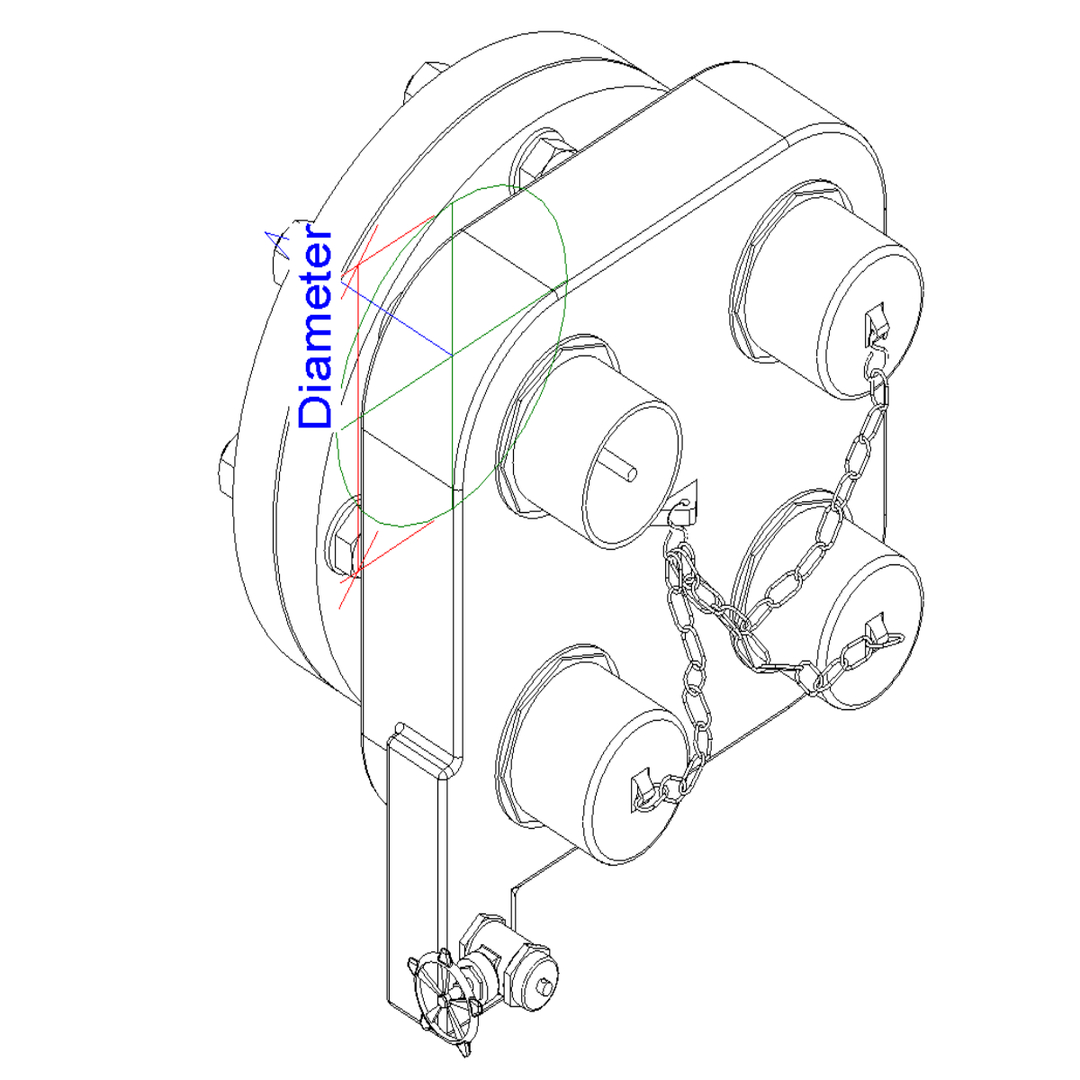 Building Revit Family Breeching Inlet