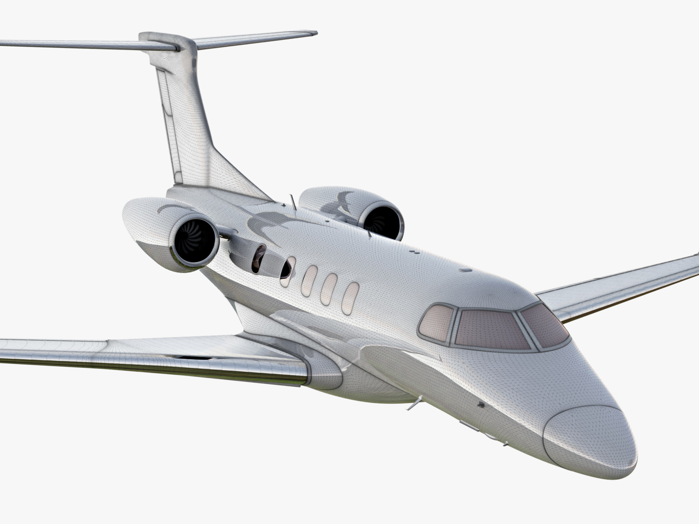 Embraer phenom 300 private jet 3D model - TurboSquid 1453702