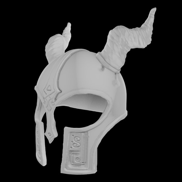 helmet zbrush ztl 3d model