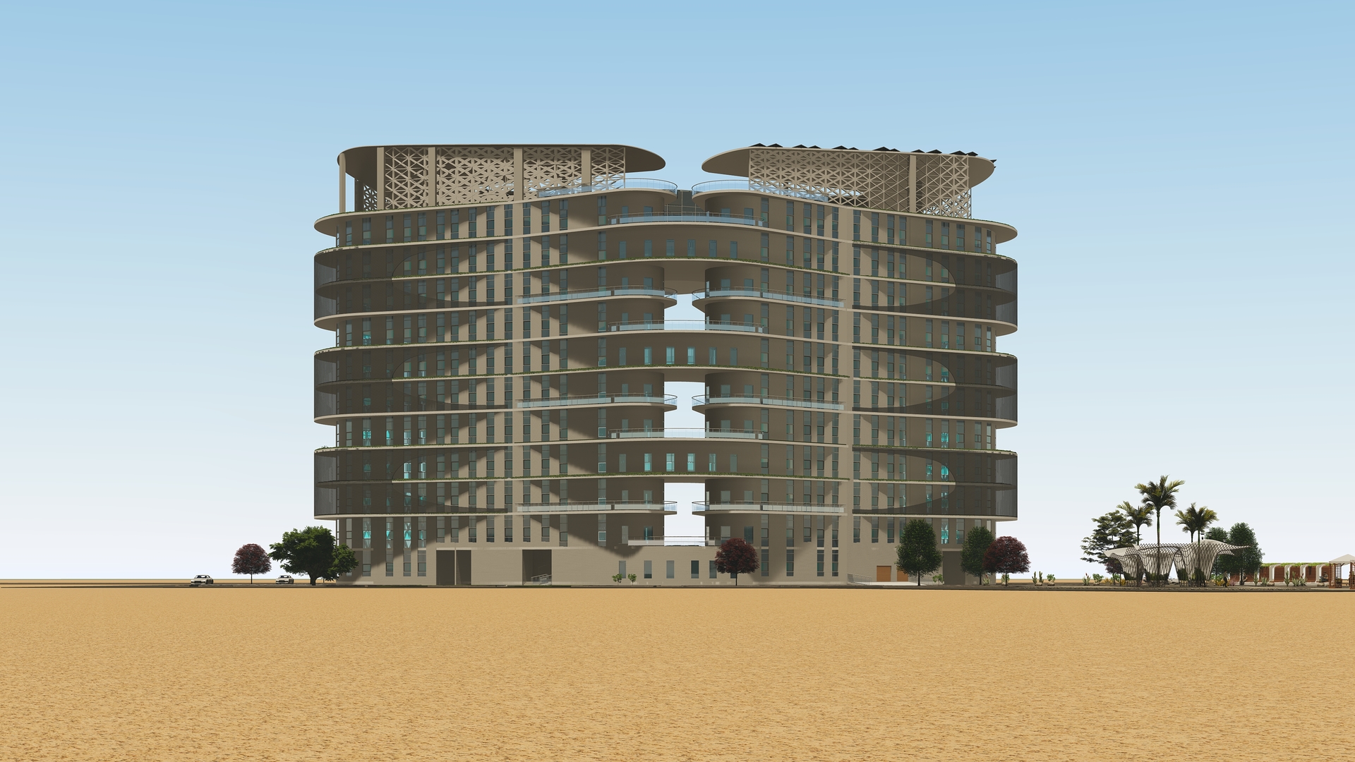 modelo 3d Edificio de oficinas de Revit - TurboSquid 1453748