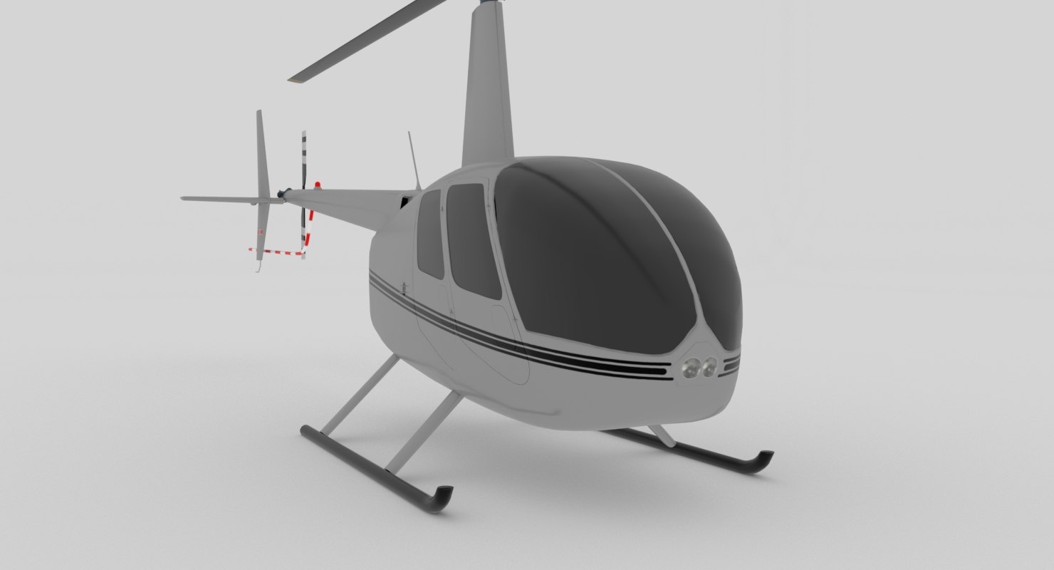 3D r44 r 44 model - TurboSquid 1454655