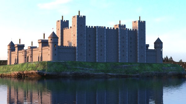 3D real castle scene model - TurboSquid 1454518