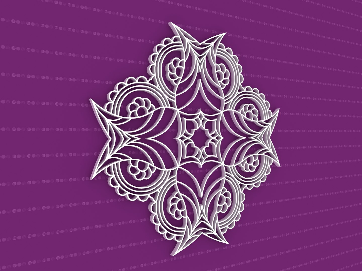 Mandala cnc 3D model - TurboSquid 1454128