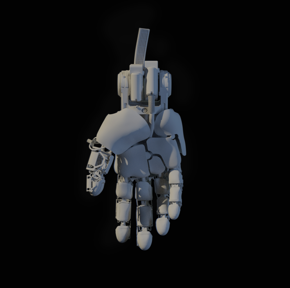 Hand mechanical 3D model - TurboSquid 1454184
