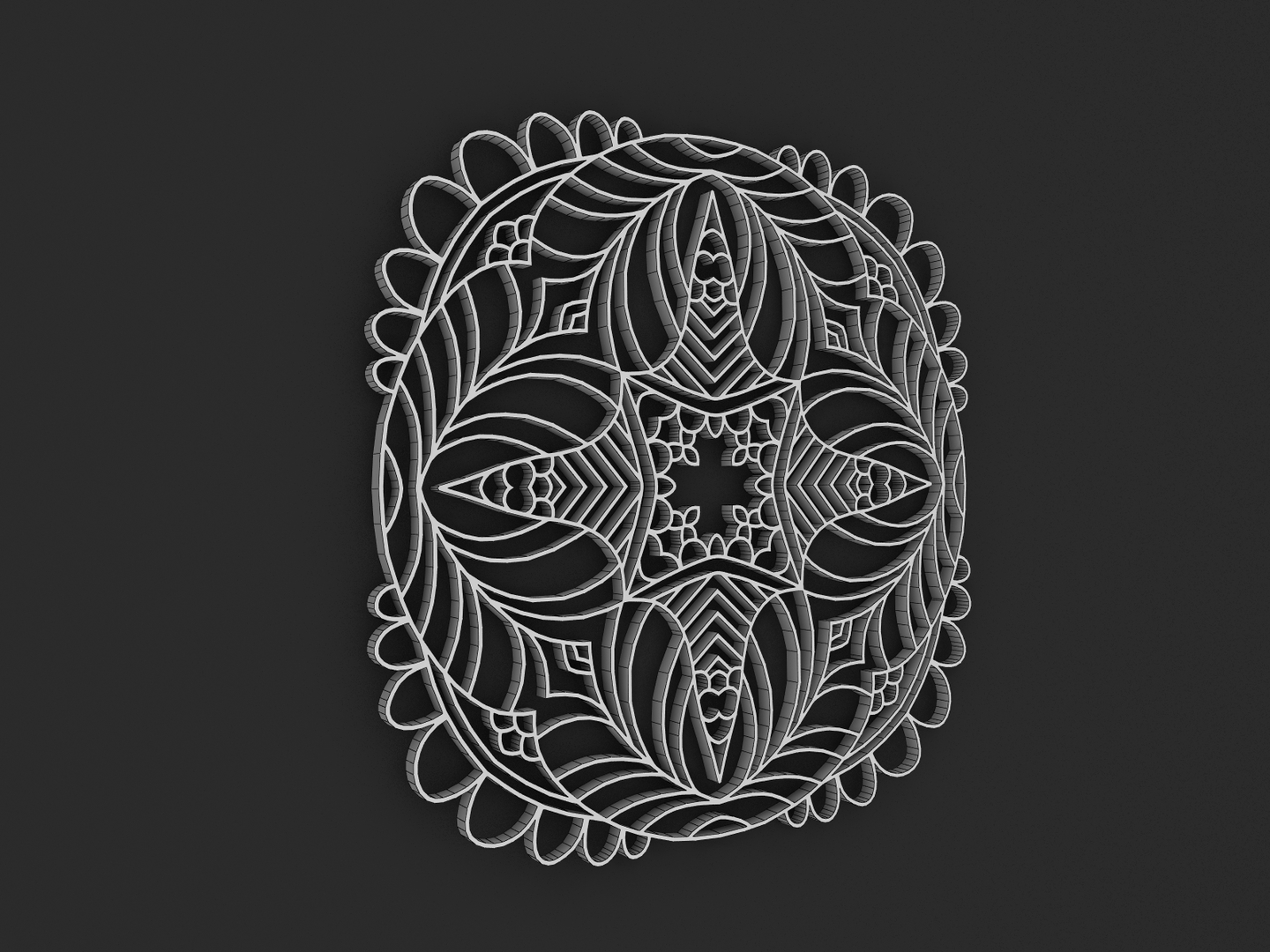 modelo 3d Mandala - TurboSquid 1454403