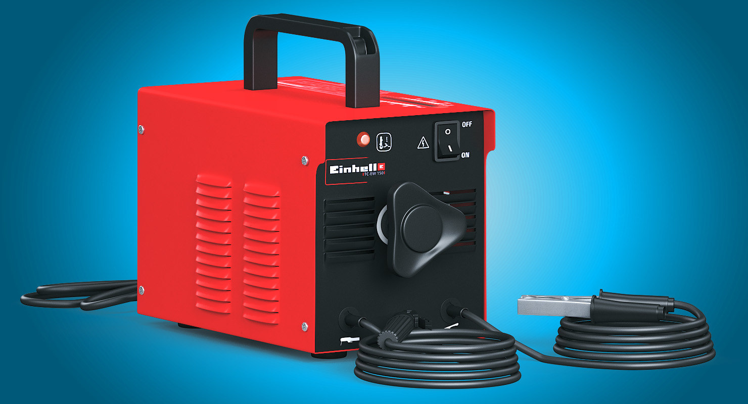 3D electric welding machine einhell model - TurboSquid 1454458