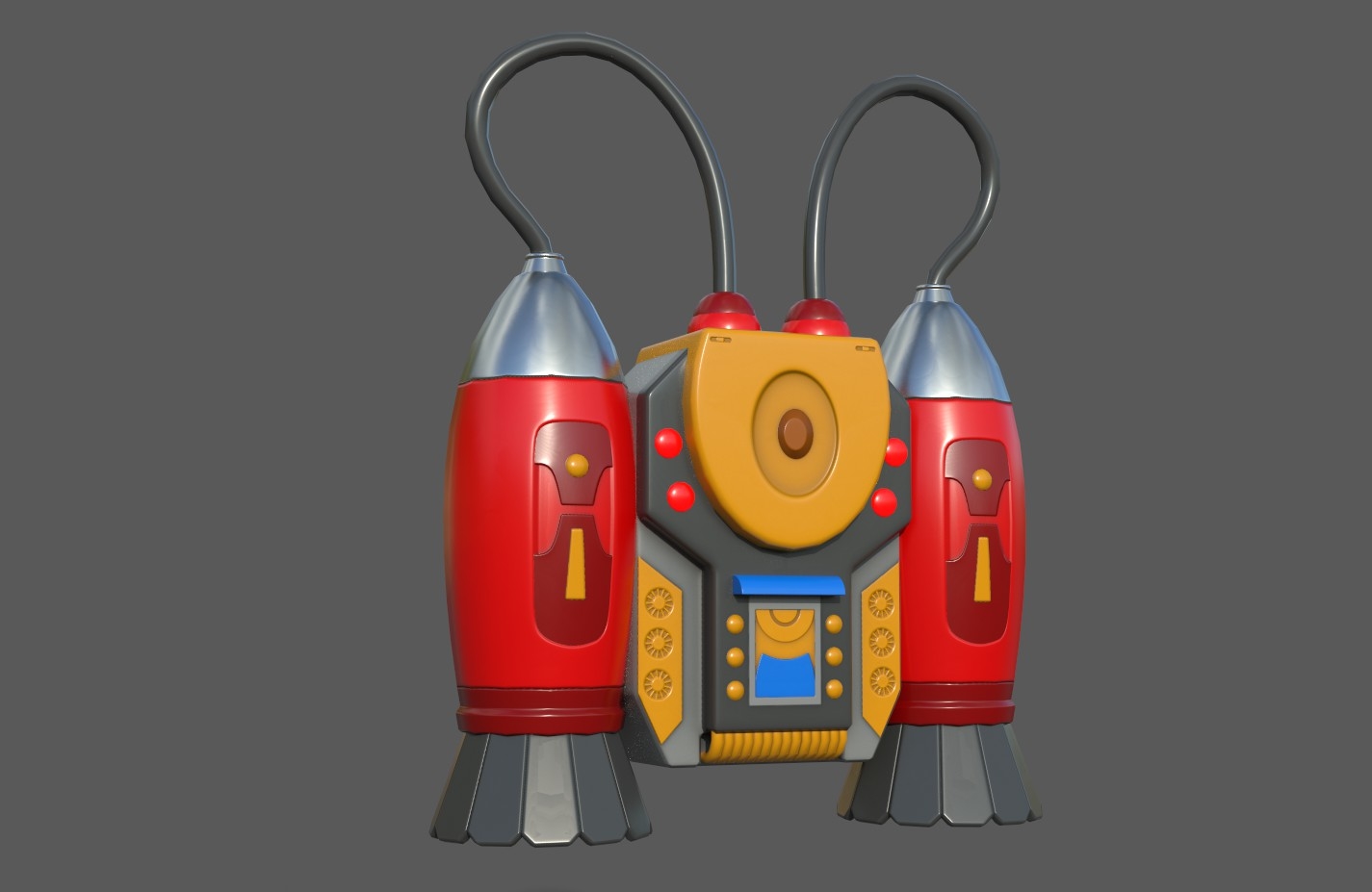Games jetpack 3D model - TurboSquid 1454454