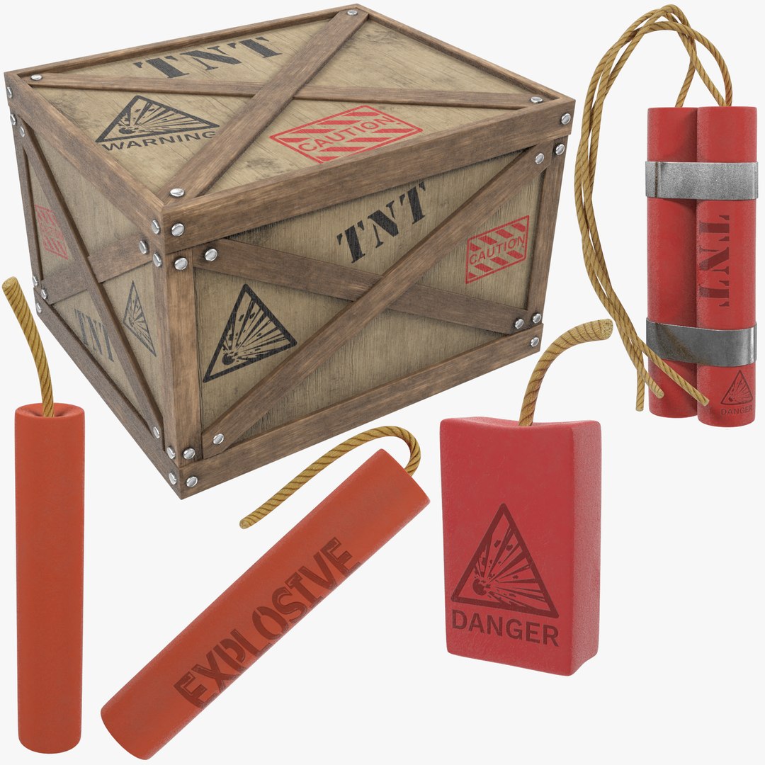 Tnt v4 3D model - TurboSquid 1454517