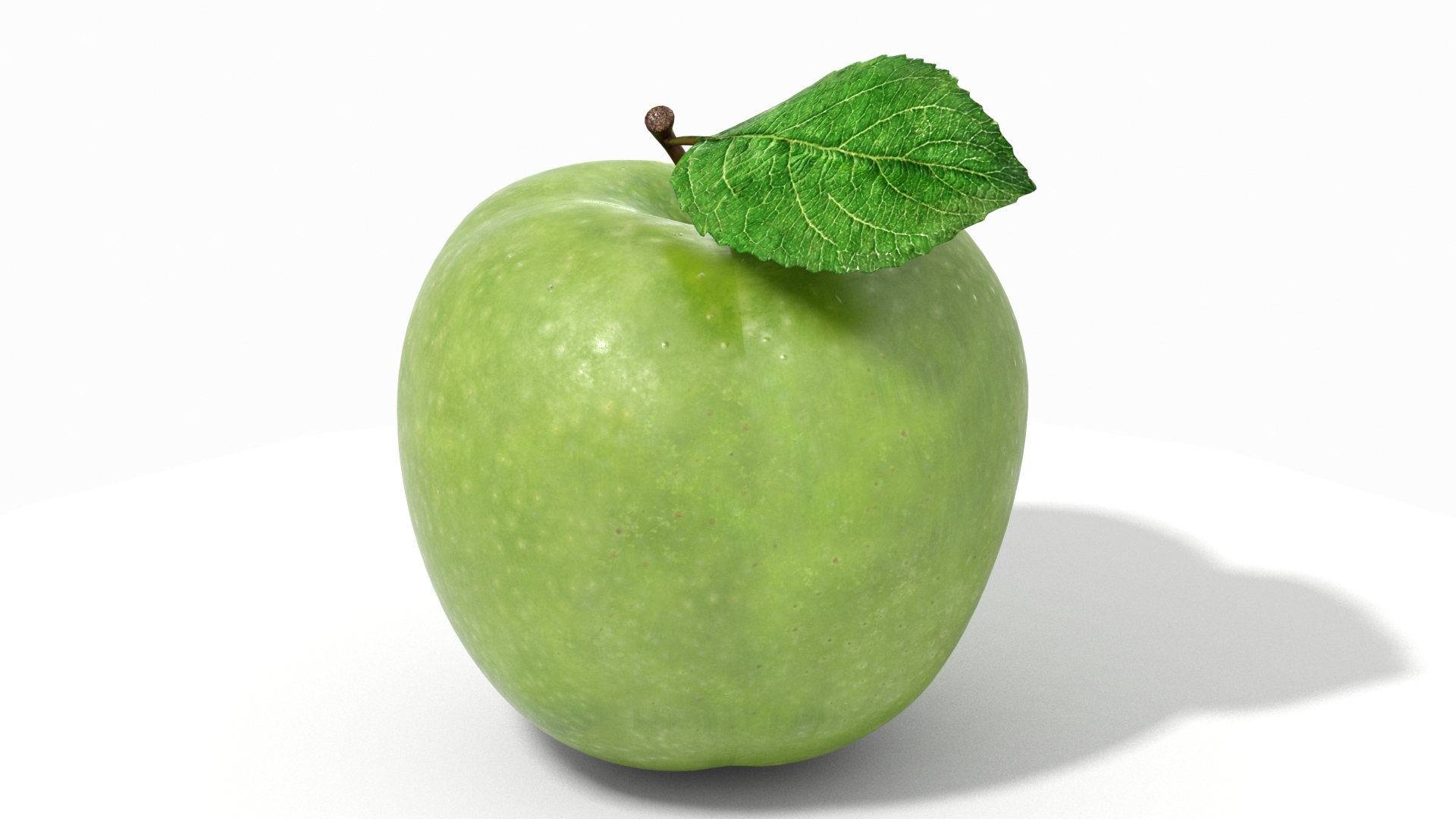 Apple green 2 model - TurboSquid 1444845