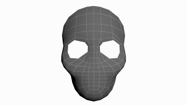 3D calavera mask skeleton model - TurboSquid 1454667