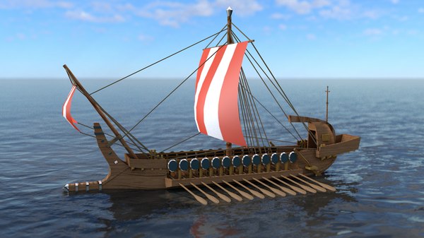 Trireme 3D Models for Download | TurboSquid