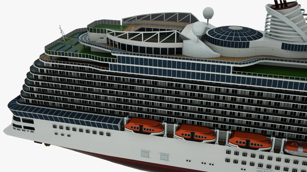 Cruise vessel sky princess 3D model - TurboSquid 1454734