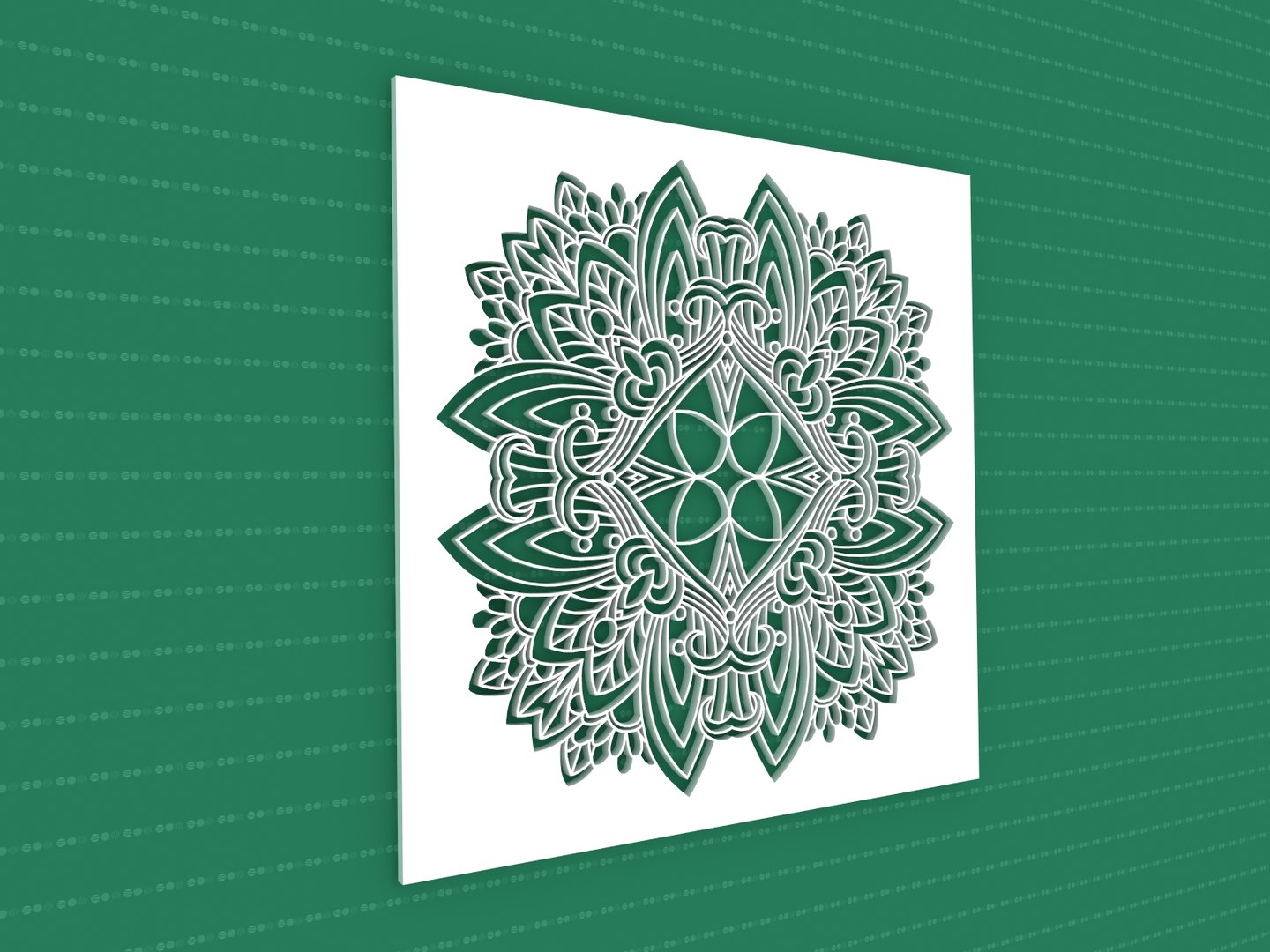 Mandala cnc 3D model - TurboSquid 1454809