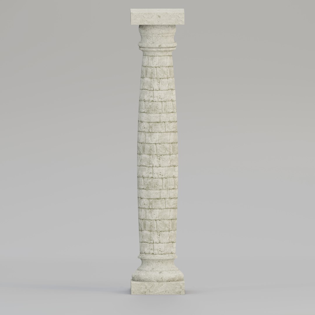 modèle 3D de Colonne toscane - TurboSquid 1454892