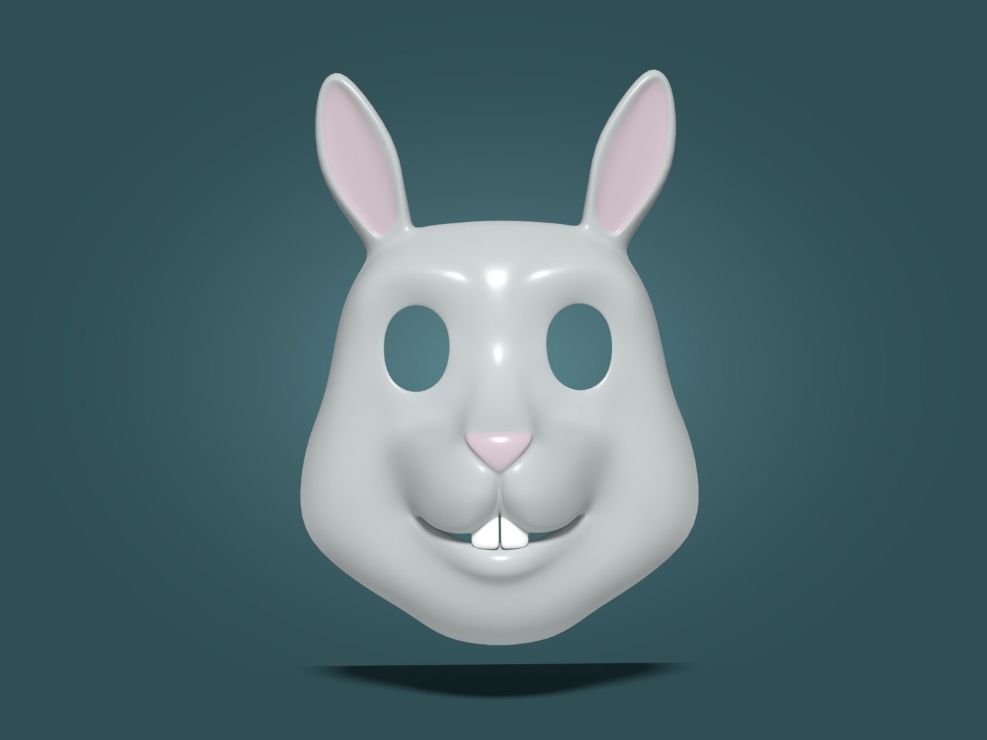 3D rabbit kids mask model - TurboSquid 1454928