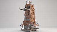 Siege Tower 3D Models for Download | TurboSquid