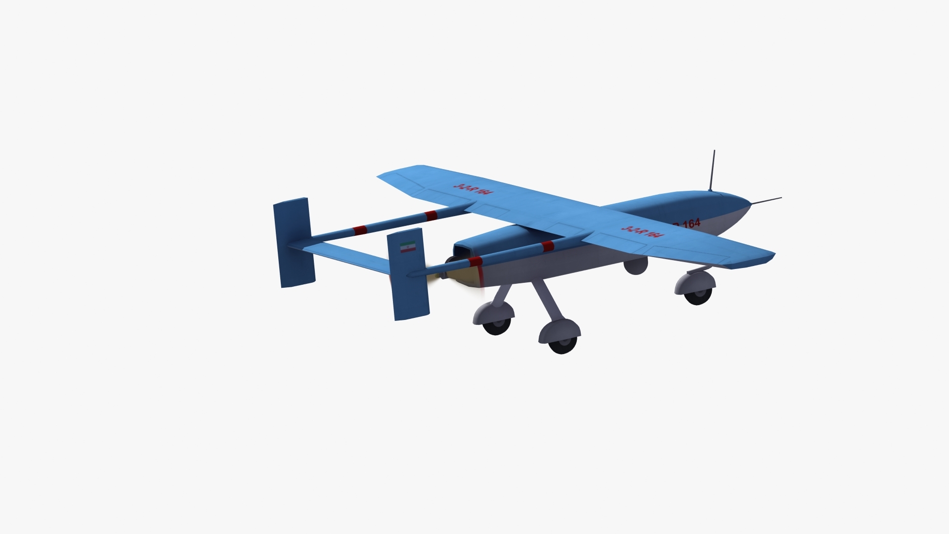 Ababil 3 UAV 3D 모델 - TurboSquid 1454943