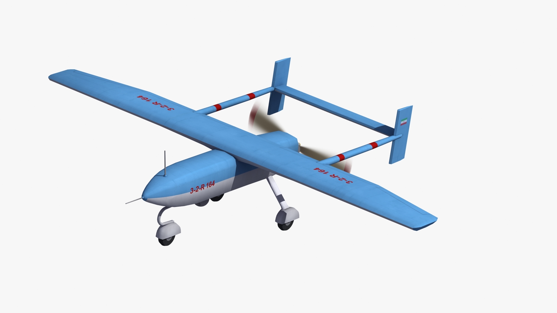 Ababil 3 UAV 3D 모델 - TurboSquid 1454943