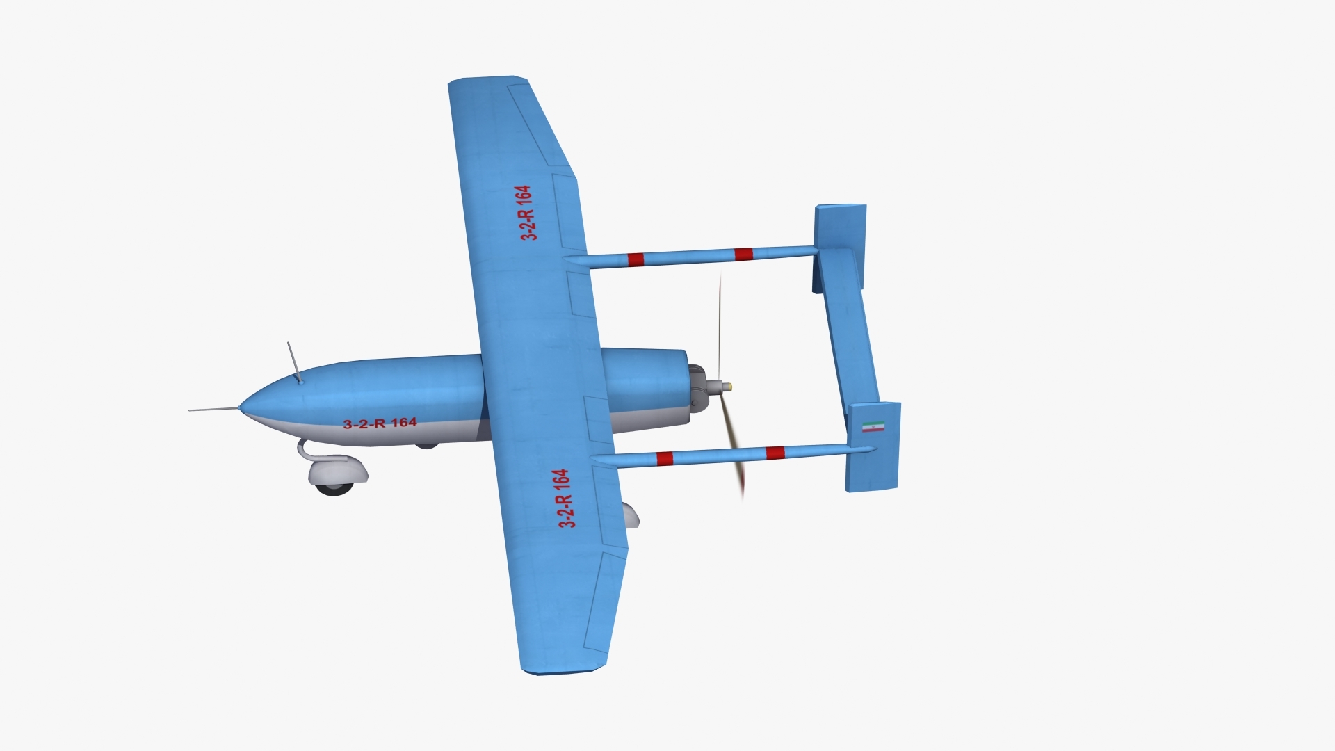 Ababil 3 UAV 3D 모델 - TurboSquid 1454943