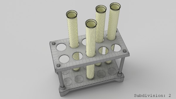 3d laboratory tripod test model