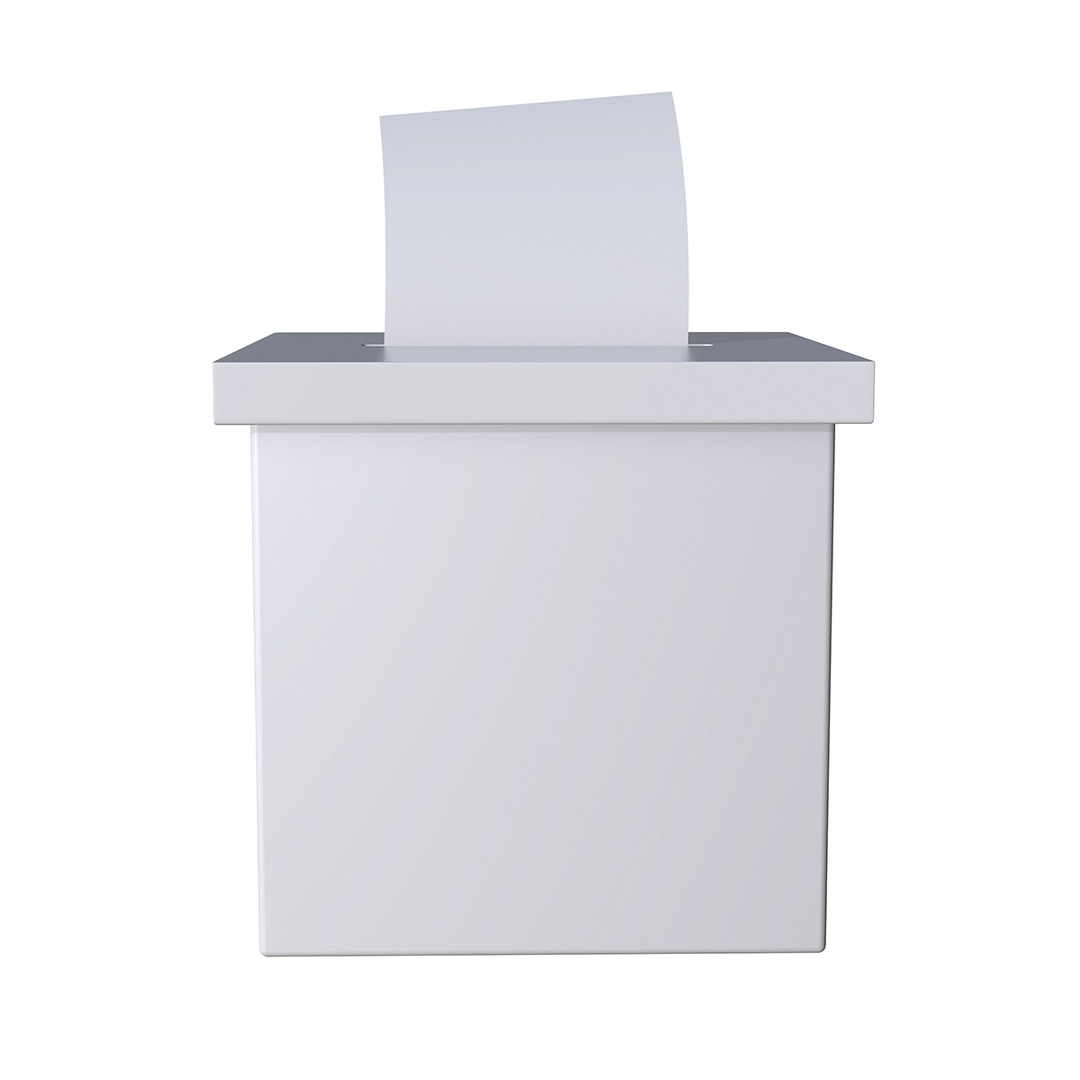 Blank election box ballot 3D - TurboSquid 1454963