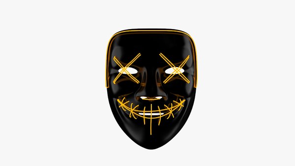 3D purge mask model - TurboSquid 1455057