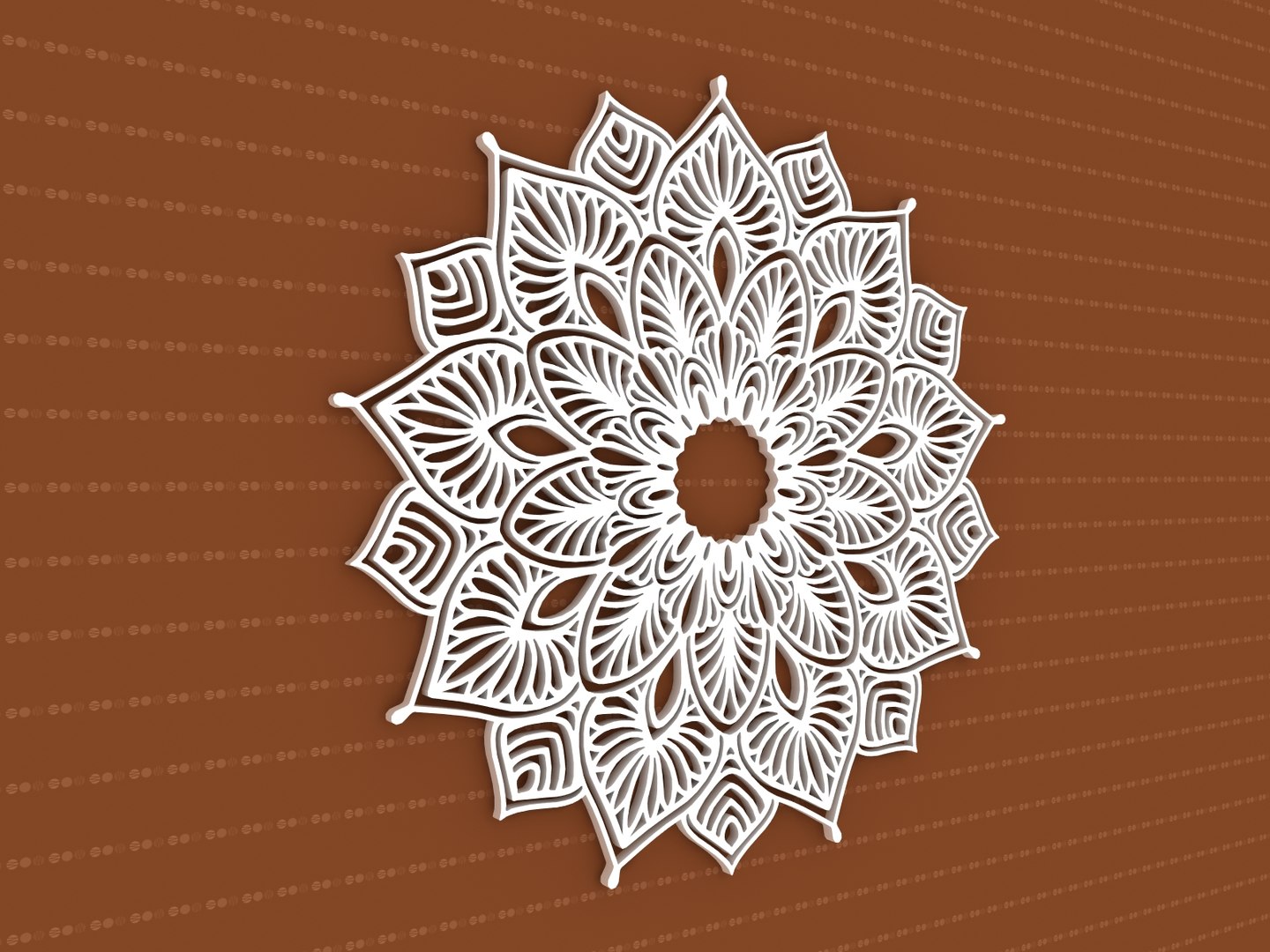 3D mandala cnc - TurboSquid 1455101