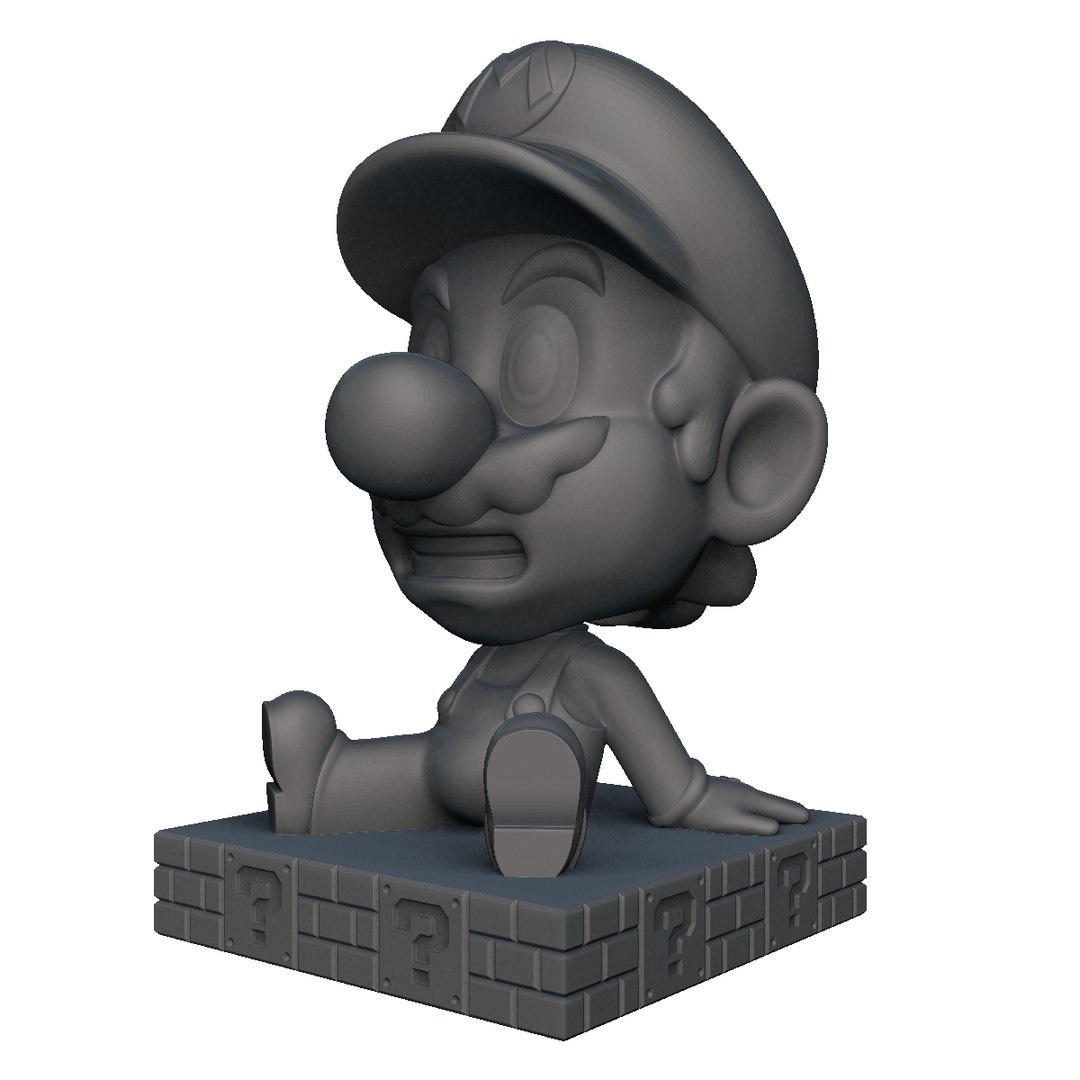 Mario bobble head 3D model - TurboSquid 1455211