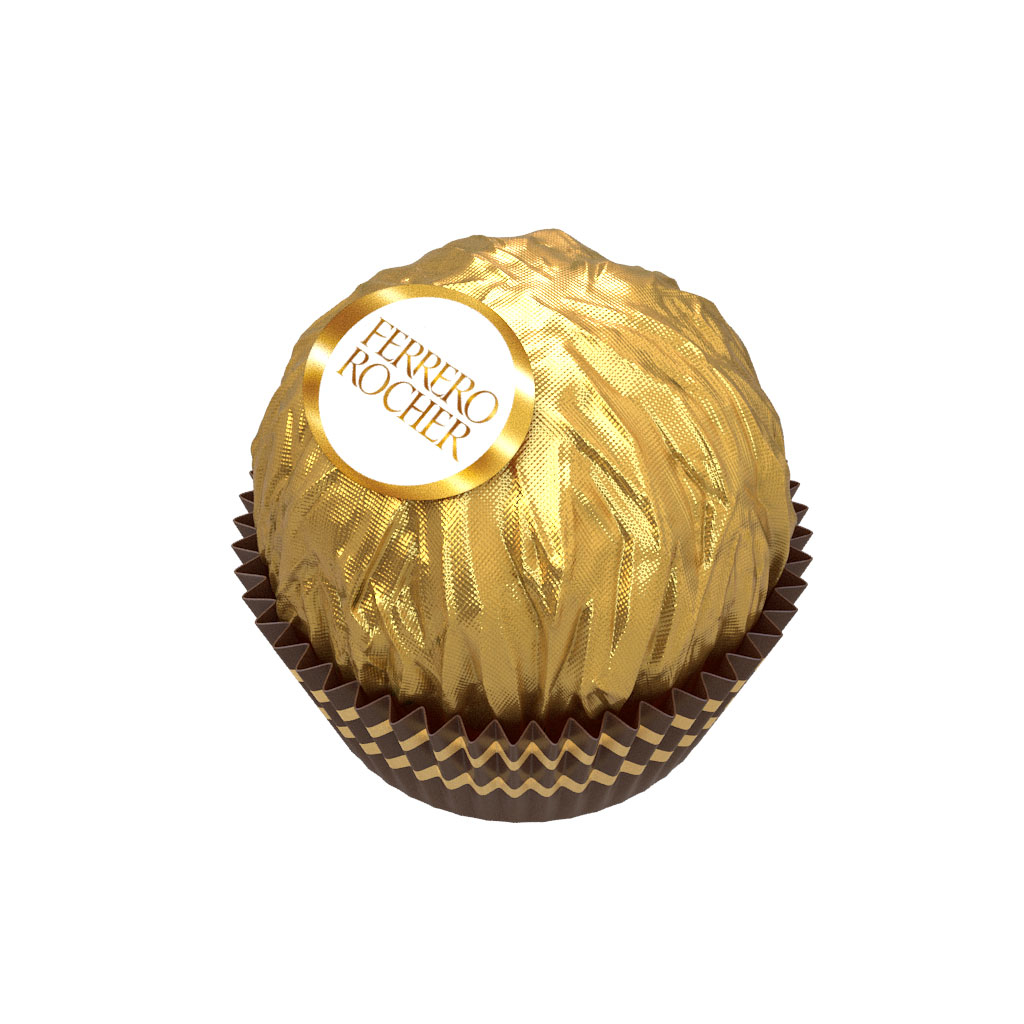 modelo 3d ferrero rocher single - TurboSquid 1455428