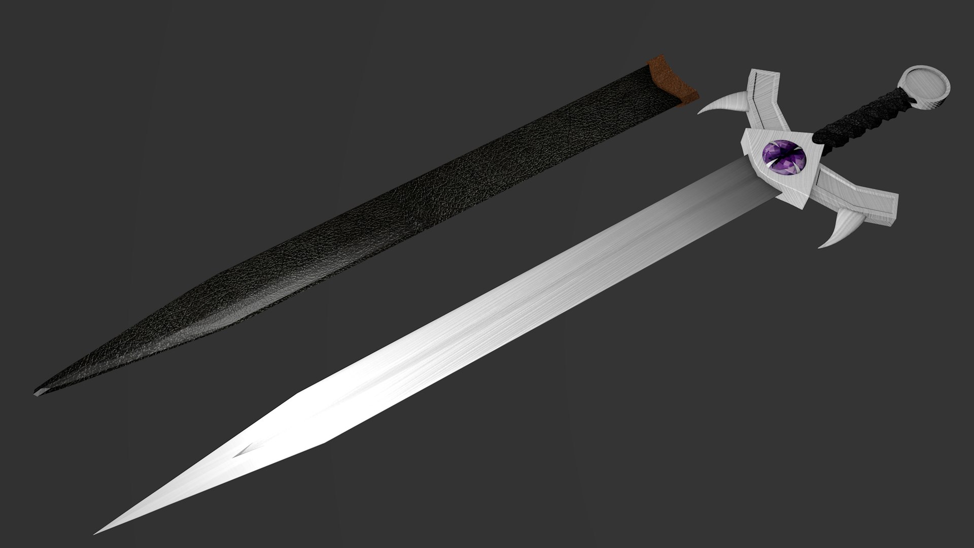 Sword sheath 3D model - TurboSquid 1455450 Sword sheath 3D model - TurboSquid 1455450