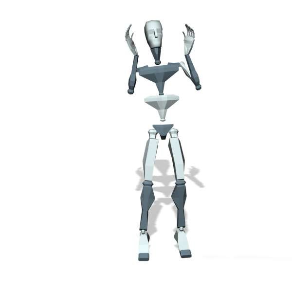 Motion Biovision kids jumping capture