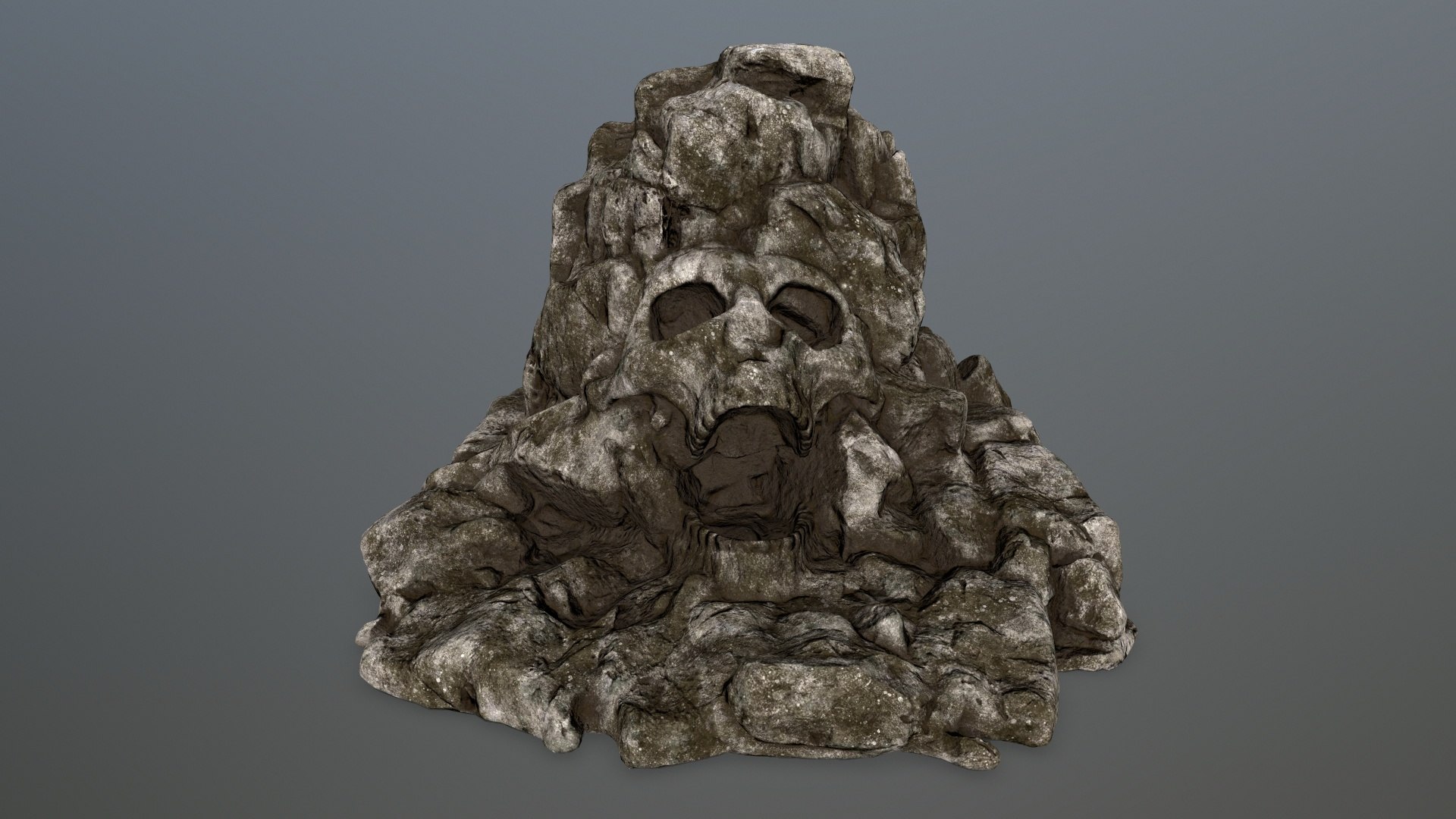 Skull gate 3D model - TurboSquid 1455595