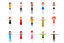 Girl character pack cartoon 3D - TurboSquid 1455604