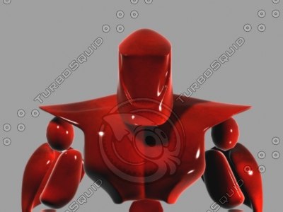robot refrence man 3d model