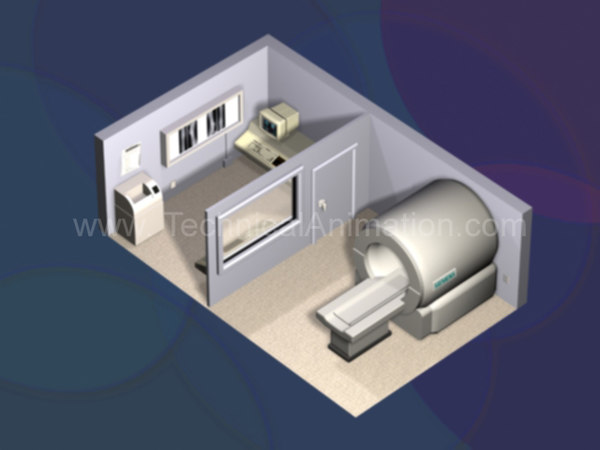 medical rooms 3d model