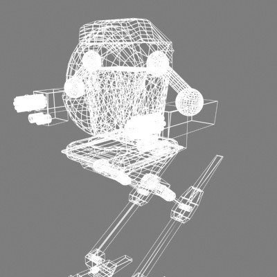 free mech 3d model