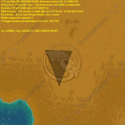 Texture Windows Bitmap triangle geodesic sphere