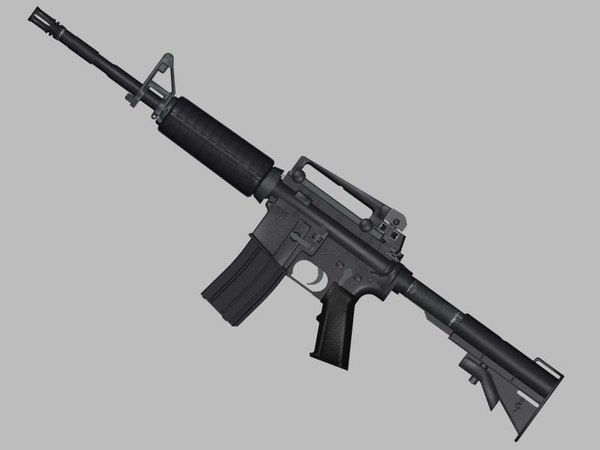 livre Carabina M4A1 Modelo 3D - TurboSquid 232379