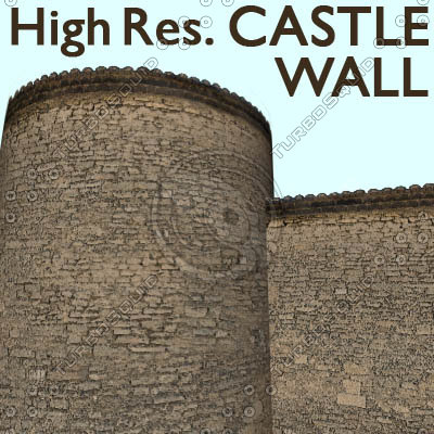 Texture JPEG castle wall high