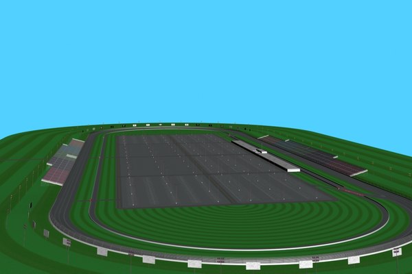 oval race track max